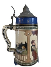 Musterschutz Stein In Collectible German Lidded Steins for sale | eBay