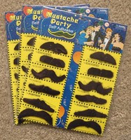 Stylish Costume Fake Mustache (Assorted 12-Pack) | eBay