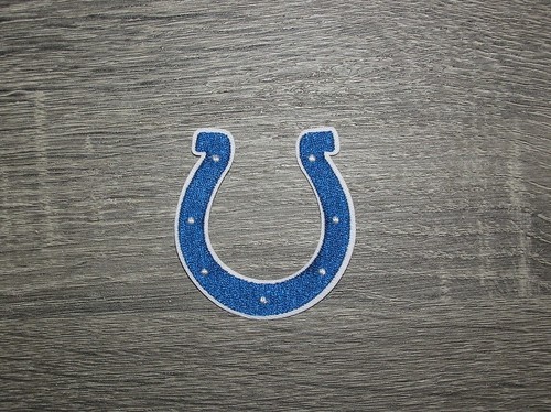 Indianapolis Colts Team Logo Embroidered Iron On Patch 2.25" x 2.25" | eBay