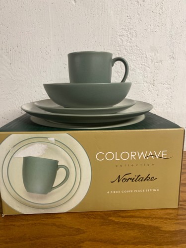 noritake colorwave china set green | eBay