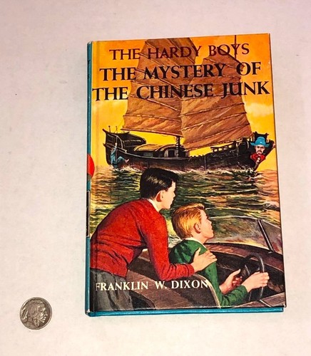 The Hardy Boys Book The Mystery of the Chinese Junk #39 1960 Vintage | eBay