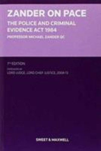 The Police and Criminal Evidence Act 1984 Paperback Michael Zande | eBay UK
