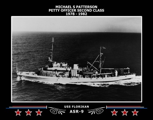 Navy Emporium USS Florikan ASR-9 Canvas Photo Print 72ASR9 | eBay