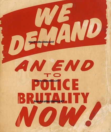 CIVIL RIGHTS Photo 8.5x11 March on Washington Sign Placard Activist ...