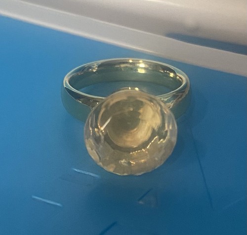 Monopoly Surprise Community Chest Gold Diamond Ring Token Series 1 Game ...