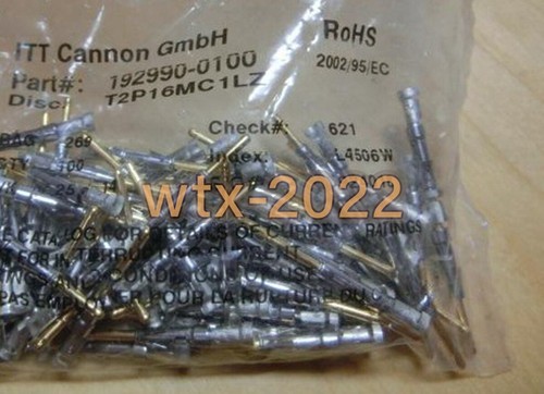 100 PCS NEW 192990-0100 Gold-plated crimp pin bulk terminal 16AWG | eBay