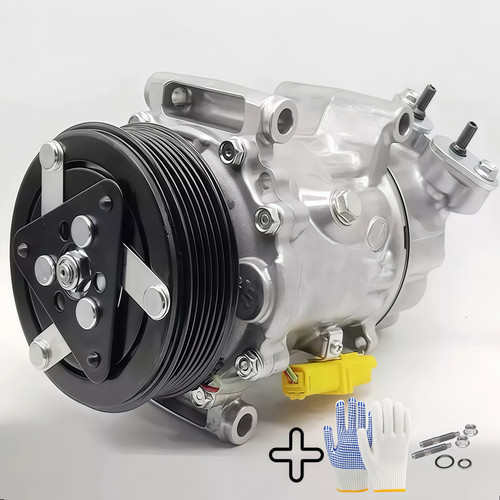 AC Compressor with SD6V12 Compressor for Mini Cooper Countryman 1.6L ...