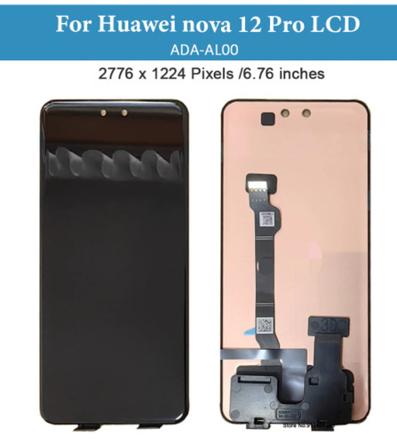 For Huawei nova 12 Pro ADA-AL00 LCD Display Touch Screen Panel ...
