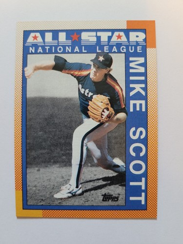 1990 TOPPS MIKE SCOTT ALL-STAR #405 NM | eBay