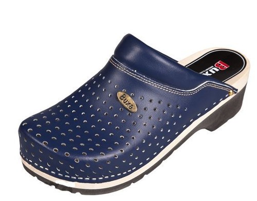 Wooden clogs Dark Blue color FPU11 US Shoe Size (Men's) | eBay
