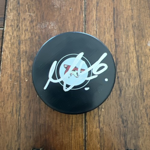 Max Domi Arizona Coyotes NHL Autographed Signed Hockey Puck b | eBay