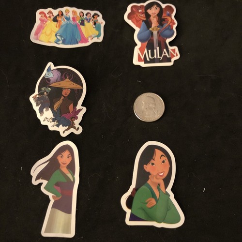 Disney Stickers - Disney Mulan Lot of 5 Stickers. - Rare | eBay