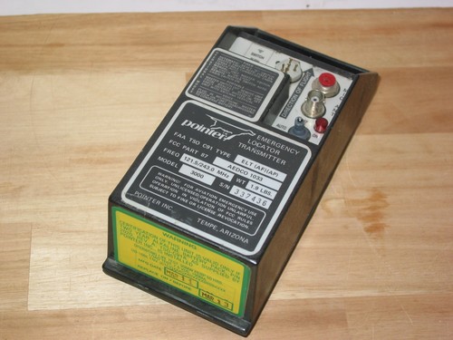 POINTER 3000 ELT EMERGENCY LOCATER TRANSMITTER | eBay