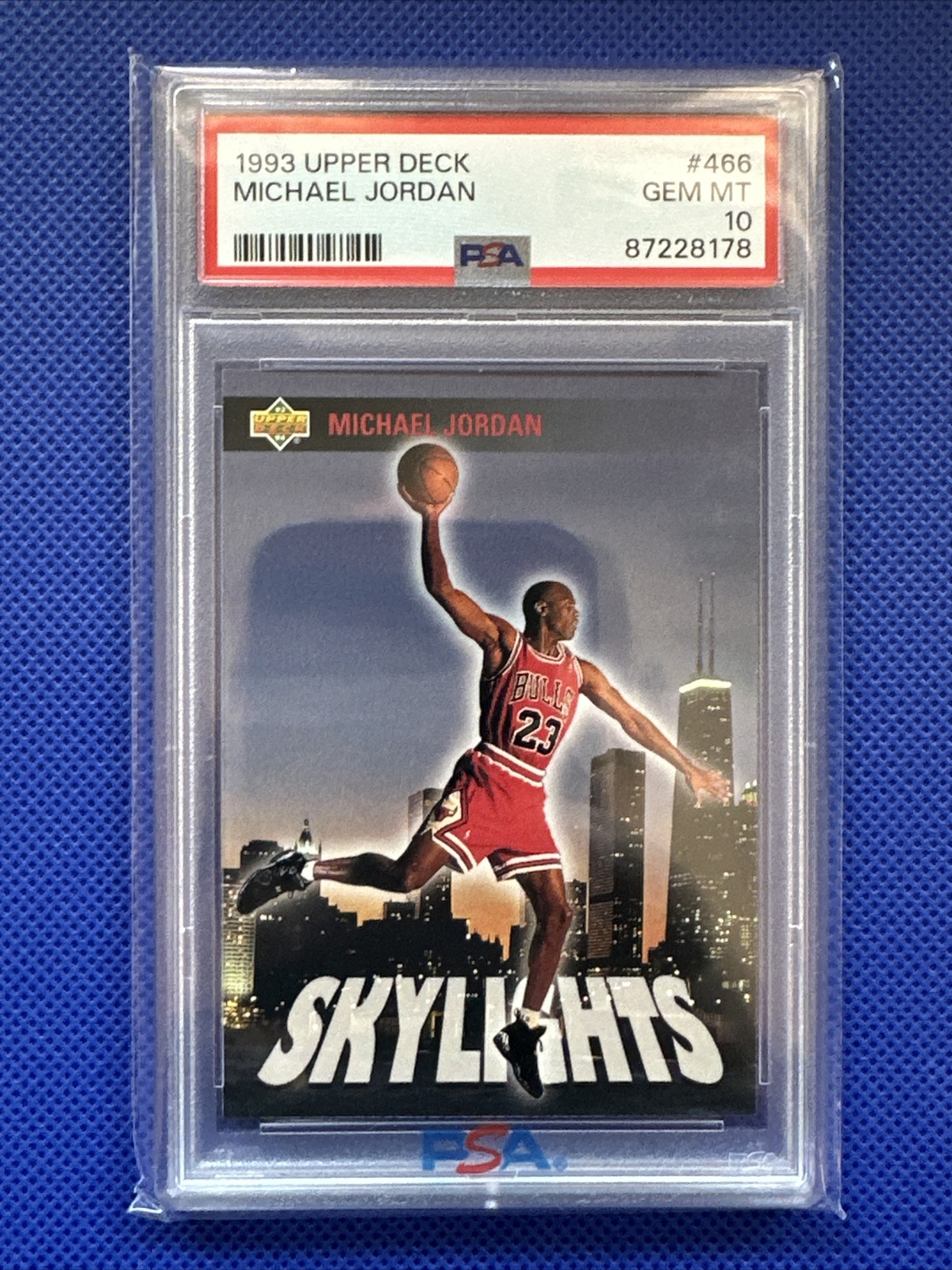 Michael Jordan 1993 Upper Deck #466 Skylights Price Guide - Sports Card ...