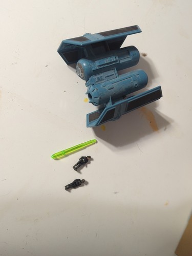 STAR WARS Micro Machines Action Fleet TIE Bomber w/ Pilot Figure ...