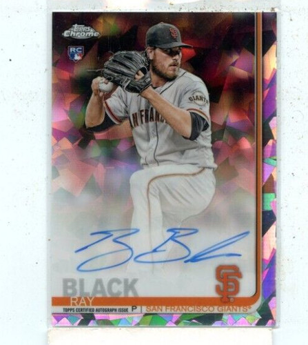 RAY BLACK 2019 Topps Chrome Sapphire #CSA-RB ROOKIE AUTO Autograph ...