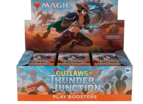 MTG Outlaws of Thunder Junction OTJ Play Booster Box New Sealed | eBay