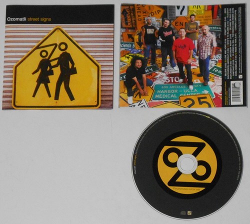 Ozomatli Street Signs U.S. promo label cd | eBay
