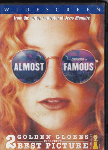 Kate Hudson ALMOST FAMOUS DVD Billy Crudup Frances McDormand Jason Lee ...
