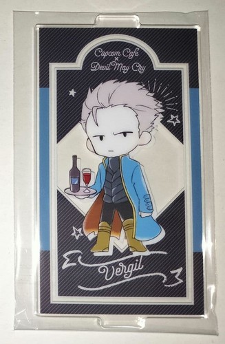 Devil May Cry DMC Vergil Acrylic Pen Stand Capcom Cafe 7th | eBay