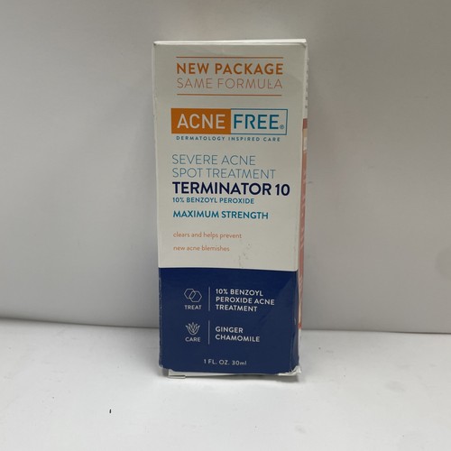AcneFree Severe Acne Spot Treatment Terminator 10 with 10% Benzoyl ...
