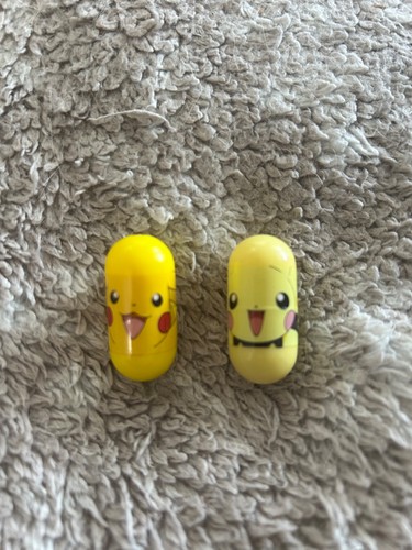 Lot of 2 Pokémon Mighty Beanz - Pikachu #1 & Pichu #2 | eBay
