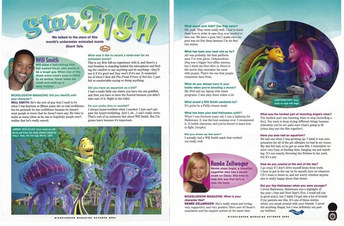 2004 Nickelodeon Shark Tale Star Fish Vintage Magazine Print Ad/Poster ...