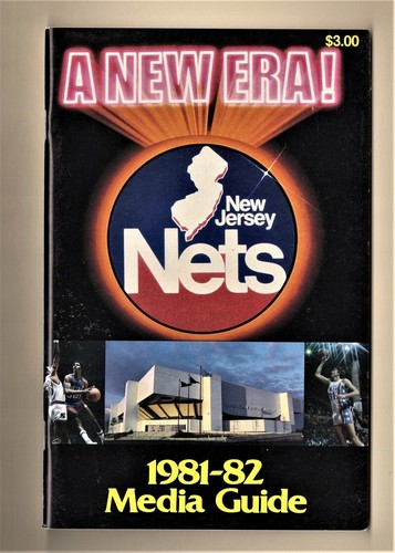 NEW JERSEY NETS 1981-82 NBA MEDIA GUIDE | eBay