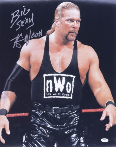 Kevin Nash Diesel NWO Signed WWE 16x20 Photo Inscribed Big Sexy PSA ...