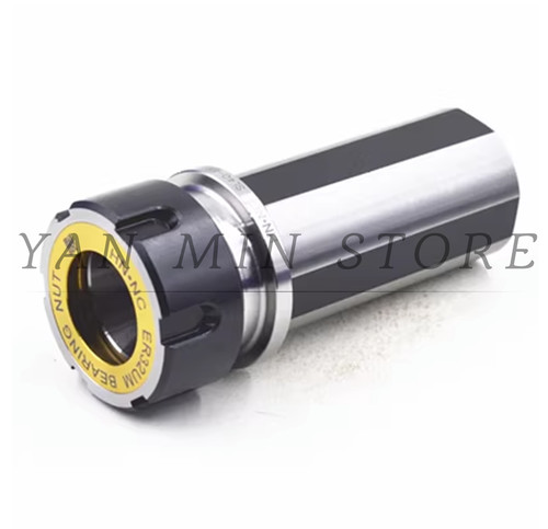 1PC Lathe Collet Chuck Flat Shank ER Straight Shank Toolholder SL40 ...