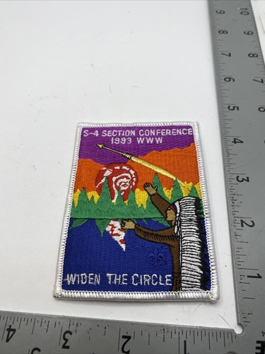 1993 S-4 Section Conference Patch no loop OA Order of the Arrow HH ...