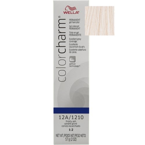 Wella Color Charm Gel Tube 2oz - 1210/12A Frosty Ash -USA BUY/SHIP ONLY ...