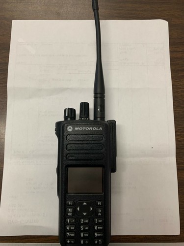 Motorola XPR7580e 800/900Mhz DMR Portable Radio FULLY OPTIONED w ...