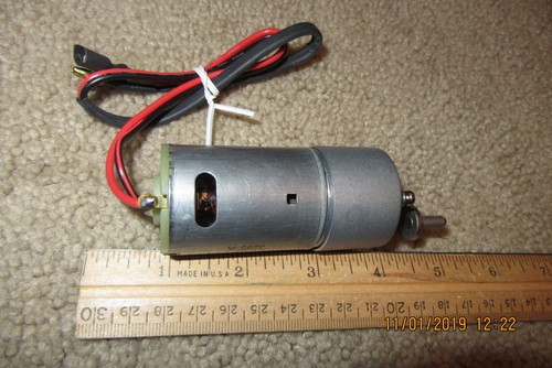 Small DC Electric Motor 6 VDC 25 RPM Gear Motor M125 | eBay