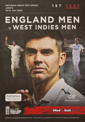 England Cricket Programmes for sale | eBay
