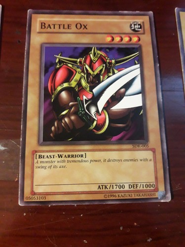 Battle Ox DEM2-EN004 Demo Deck 2015 Unlimited | eBay