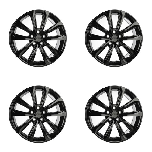 Set of 4 17in Black Alloy Wheel Rims for Toyota Venza, OE4XZ76 5x114.3 ...