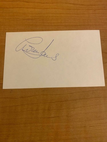 LOREN TOEWS - STEELERS FOOTBALL - AUTHENTIC AUTOGRAPH SIGNED - A7688 | eBay