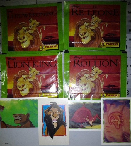 50 x Panini Disney The Lion King Sticker Packs | eBay