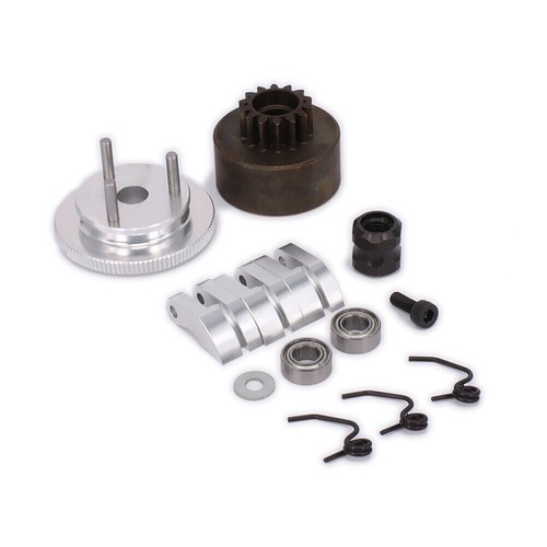 RCAWD for 1/8 Nitro RC Car HPI HSP Clutch Bell set Flywheel Assembly | eBay