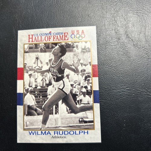 Jb10a Us Olympic Hall Of Fame 1991 Impel #7 Wilma Rudolph | eBay