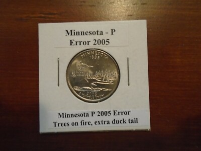 Minnesota State Quarter Error for sale | eBay