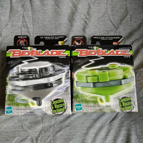 02 Ultimate Saizo, 25 Roller Attacker USA ver. - Hasbro Beyblade Tops ...