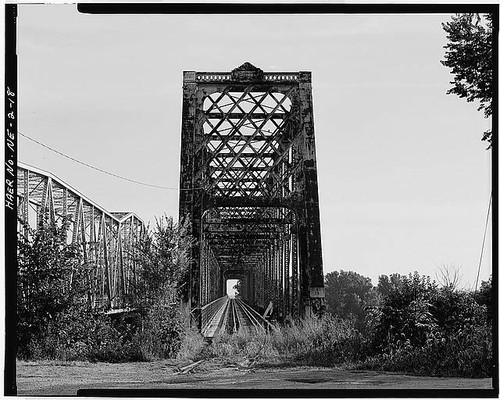 Nebraska City Bridge,Missouri River,Otoe County,Nebraska,NE,HAER ...