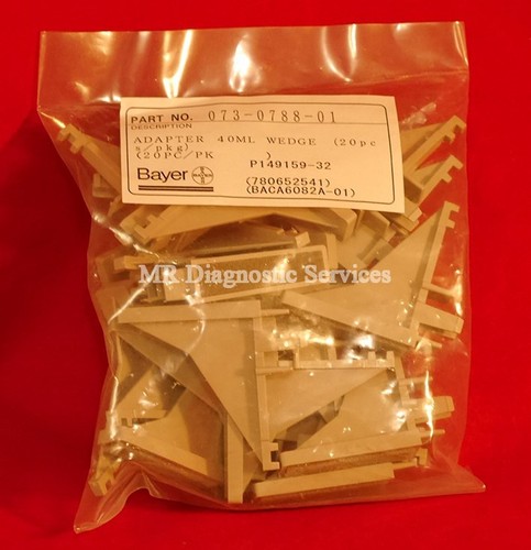 Siemens Advia Chemistry Reagent Wedge Adaptor, 40 mL 10327716 New Pack ...
