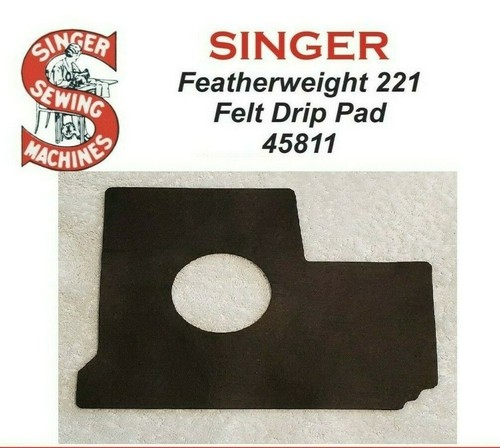 New Felt Pad, for oil drip pan on SINGER Featherweight 221 ~ 1.5mm | eBay
