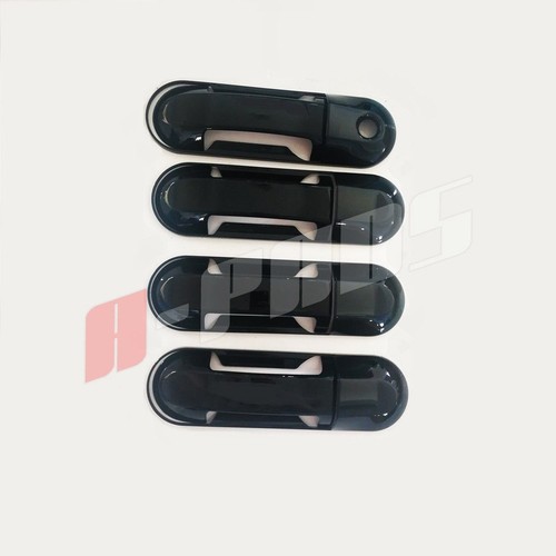 FITS 2003 04 2005 LINCOLN Aviator 4 BLACK GLOSS Door Handle Cover ...