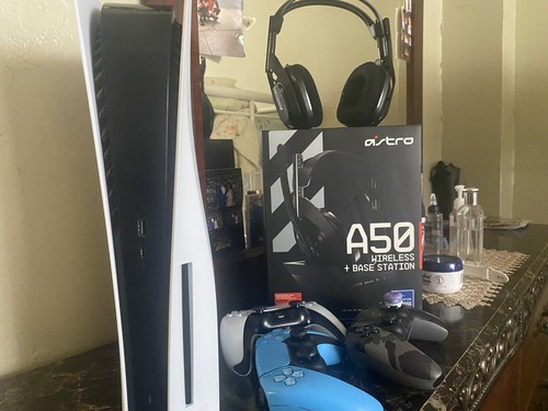 ps5 console With 3 Controller And Astro A50 | eBay