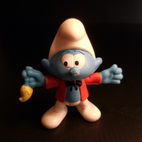 Smurf Painter 2018 PEYO Figurine Character Collection MCDONALD'S N5830 ...
