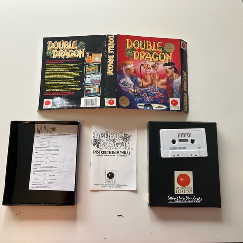 Double Dragon - Melbourne House - Commodore 64/128 - C64 - Big Box ...